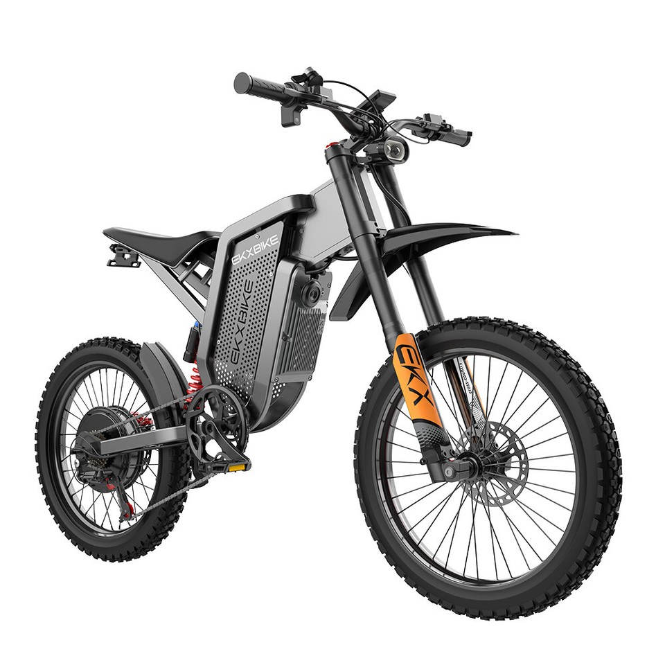 Electric Dirt Bike Peak 6000W 60V 45MPH Motocycle Ebike for Adults NFC ...