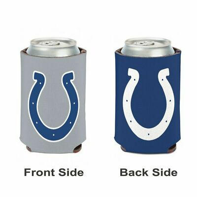 Licensed Football 2 Sided 12 oz Indianapolis Colts Can Cooler ...