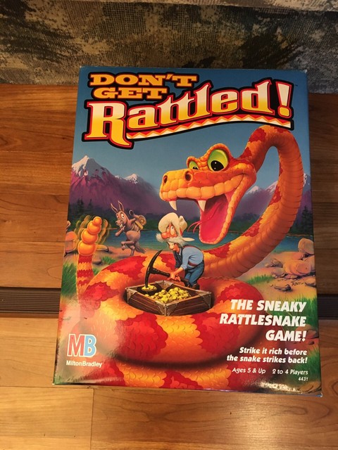 Vintage Don't Get Rattled Game Works Milton Bradley 1993 for sale ...