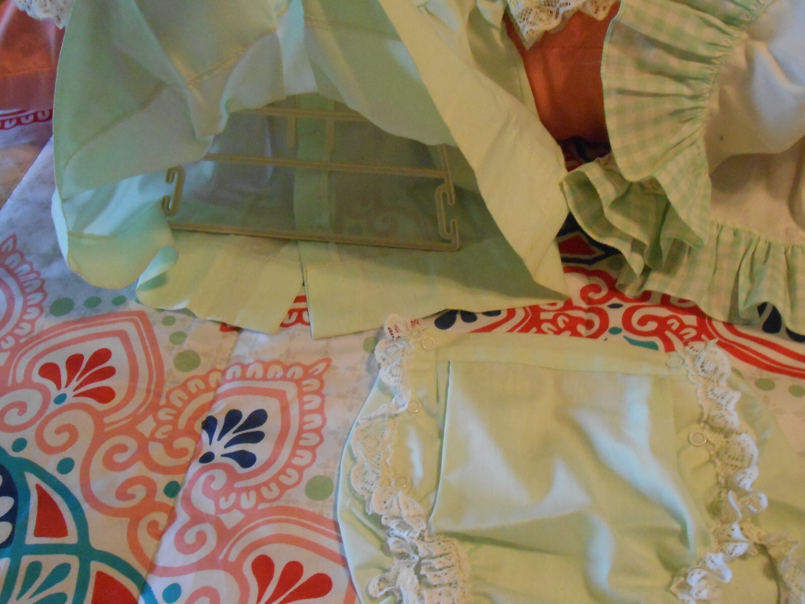 Beautiful Vintage BRYAN DRESS SET including Pinafore Panties Light ...