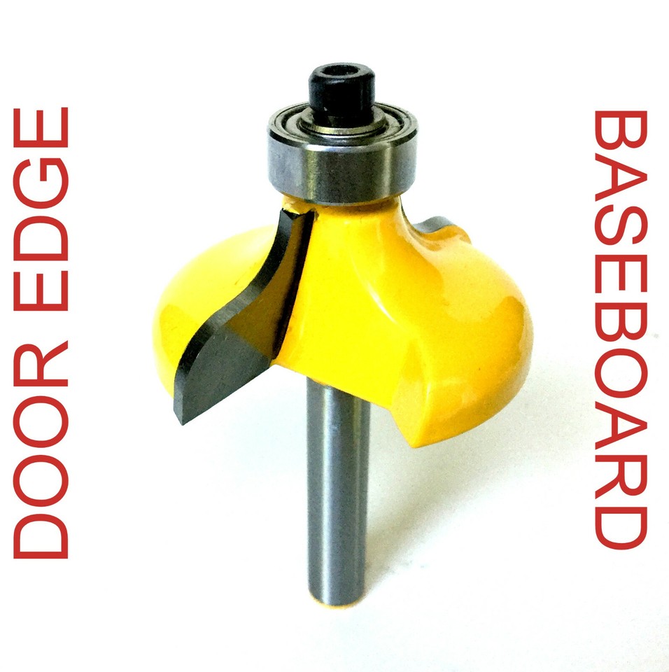 1 pc 1/4" Shank Door Edge Baseboard & Cup Router Bit sct-888 | eBay