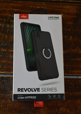 Alcatel APPRISE REVOLVE Series Black Kickstand Magnetic Mount Ultra ...