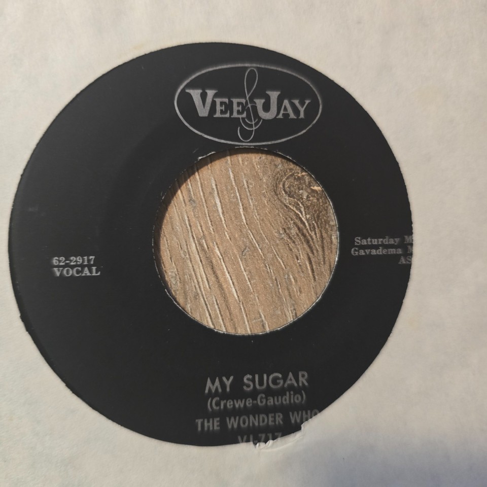 The Wonder Who - Peanuts / My Sugar Vee Jay 45 Four Seasons | eBay