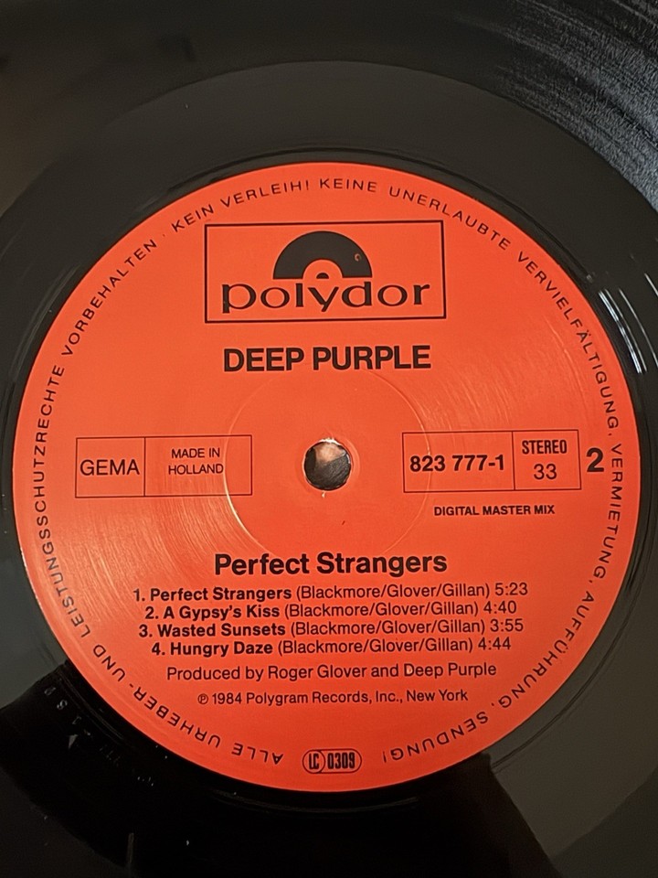 Vinyl Lp Deep Purple - Perfect Strangers | eBay.de
