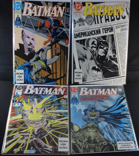 Batman 443 444 446 447 NKVDemon Comic Lot VF+ | eBay