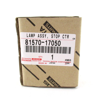 Genuine OEM Toyota 81570-17050 High Mount Center Stop Lamp 2000-05 MR2 ...