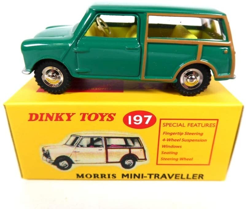 AUSTIN MINI TRAVELLER CLASSIC CARS légende ANGLAISE DINKY TOYS + box ...