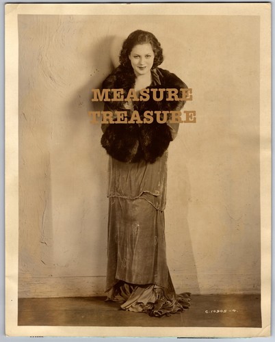 C.1931 HOLLYWOOD ACTRESS WINI SHAW TORCH SINGER WABC RADIO ROOM PRESS ...