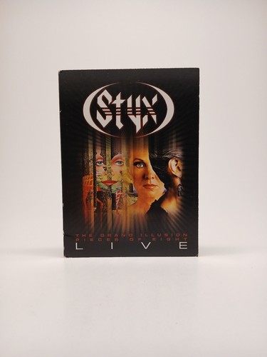 STYX, Live Concert on DVD | 2 Albums Grand Illusion and Pieces of Eight ...