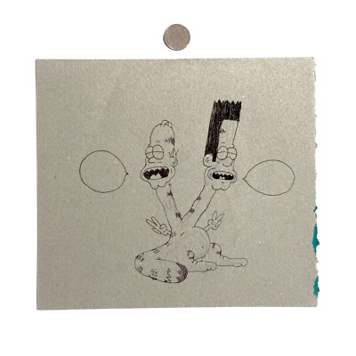 VERY RARE Vintage Gz1 Whatever Forever Original Concept Drawing Heady ...