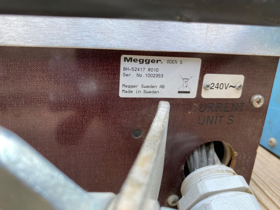 Programma ODEN AT / 3X Primary Current Injection Test System,2x Megger ...