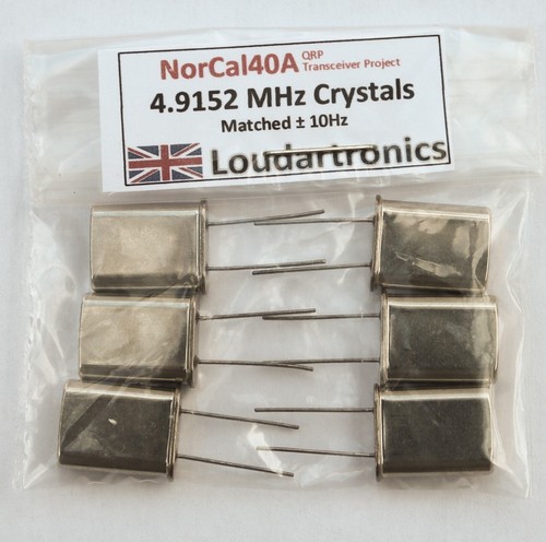 NorCal40A 40M QRP CW DIY Transceiver/Cohn Filter Crystals | eBay