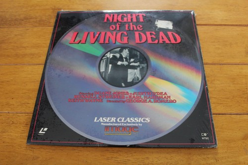 Vintage Night Of The Living Dead LaserDisc Horror Movie George Romero ...
