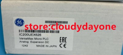 New GE Fanuc IC200UEX626 VersaMax Micro Analog Expansion Unit Module ...