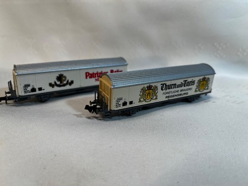 2 n-scale German Beer boxcars longer length | eBay