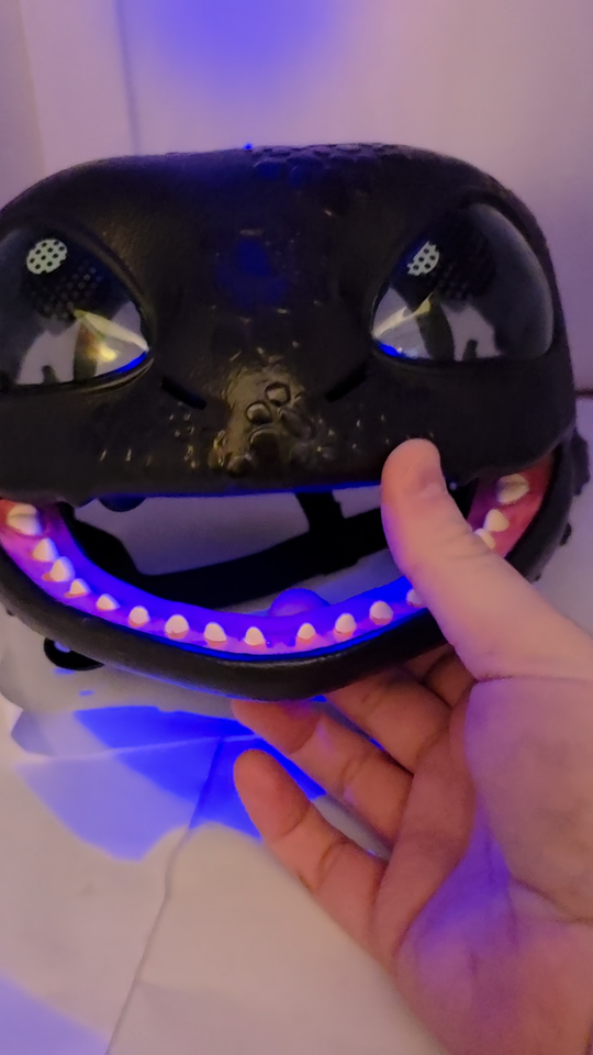 Epic Universe How To Train Your Dragon Berk Toothless Costume Face Mask ...