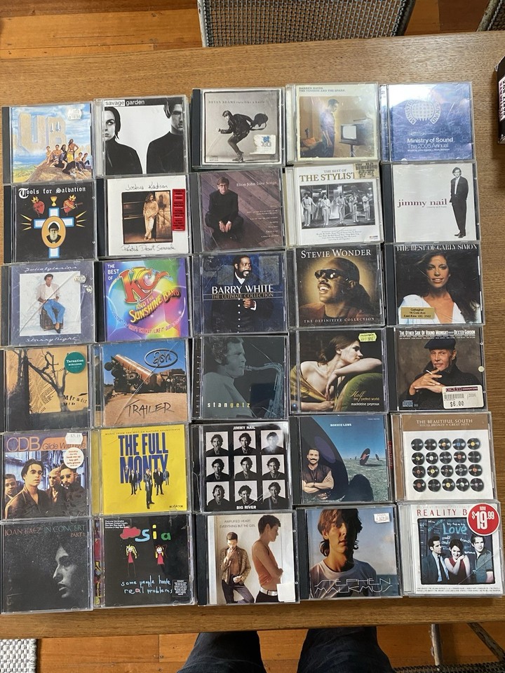 163 X CD Bulk Lot Music 60s Hip Hop Pop Alternative Rock Punk Garage ...