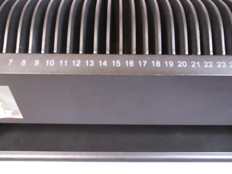 Wooden Monthly Bill Letter Mail Sorter Organizer Desk Top Drawer 31 ...