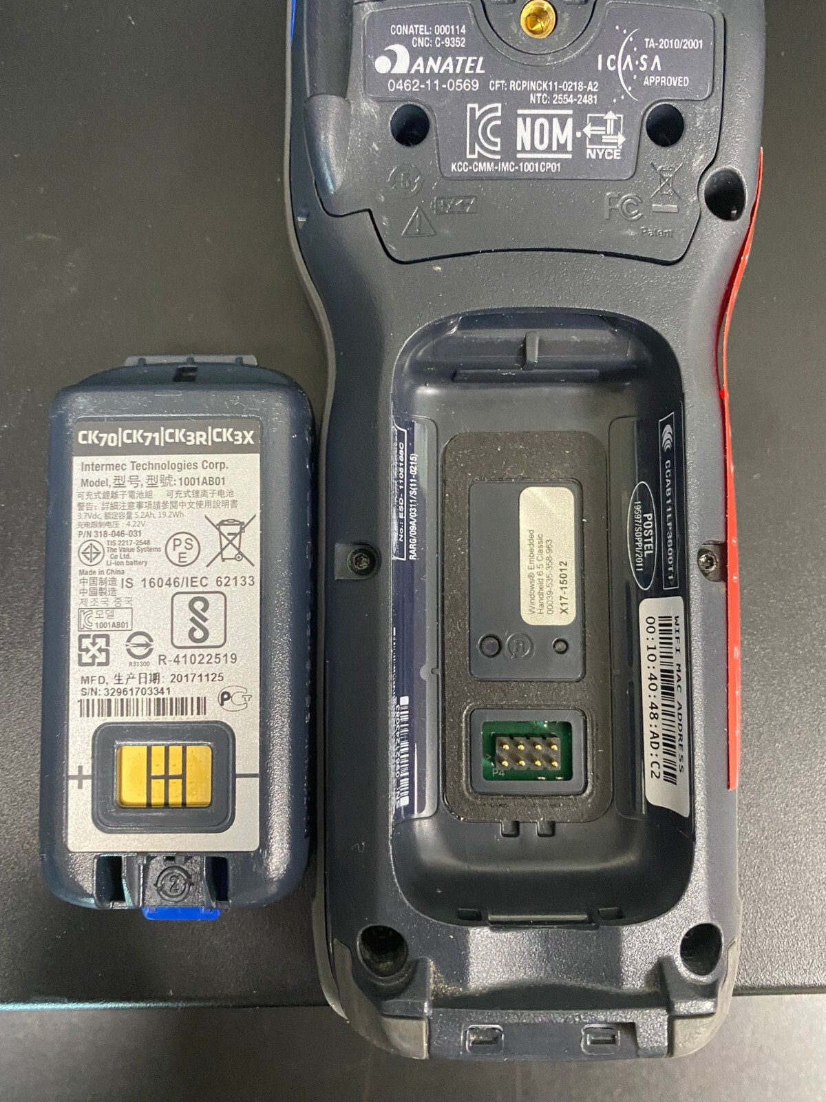 Intermec CK71 Ultra-Rugged Mobile Computer Barcode Scanner | eBay