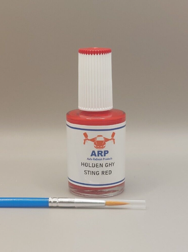 For Holden Code GHY-F143 STING RED Car Touch up Paint + Free Fine ...