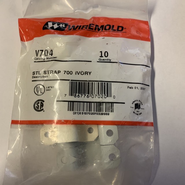 WIREMOLD V704 STEEL STRAPS for sale online | eBay