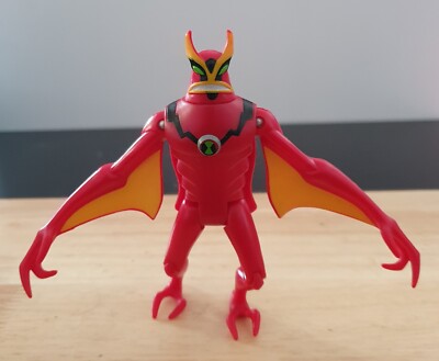 Ben 10 Alien Force Jet Ray Cartoon Network Bandai 2008 4" Action Figure ...