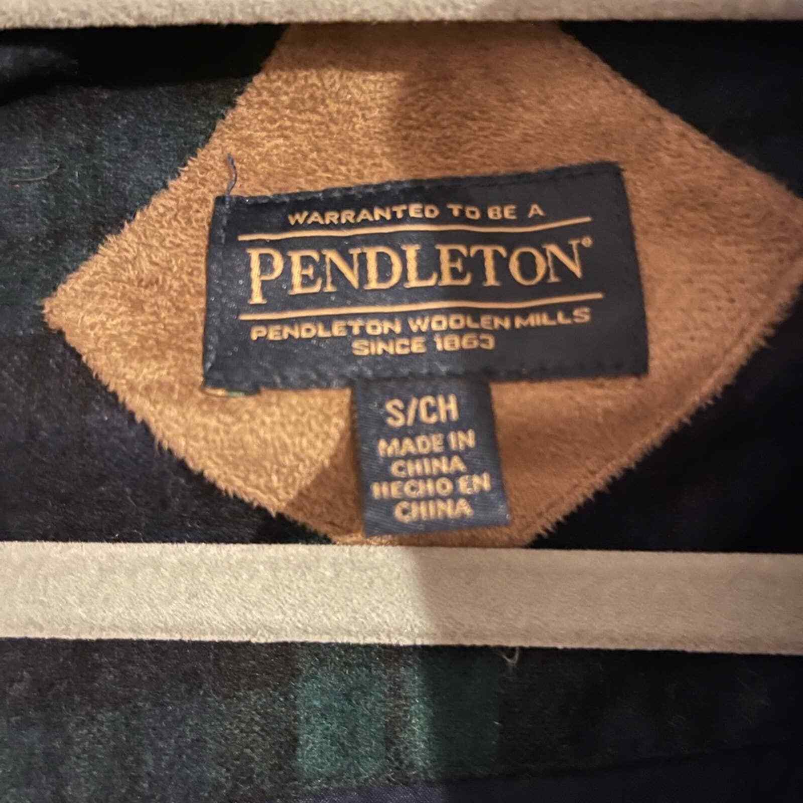 Women’s Pendleton Dark Teal Blue Teddy Full Zip Jacke… - Gem