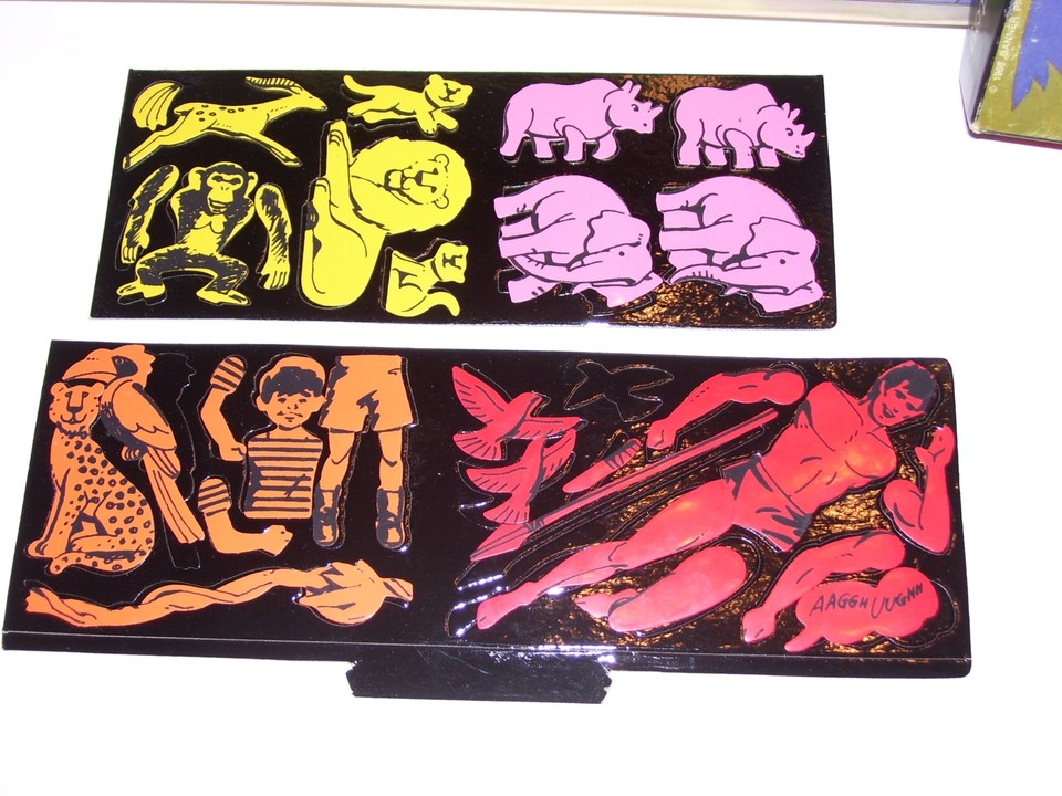 Vintage 1960's Colorforms Cartoon Kit Toy | eBay