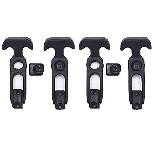 Accessbuy Flexible Rubber T-Handle Draw Latches for Cooler BoatGolf ...