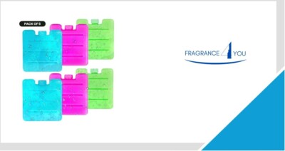 Pack of 6 Mini Freezer Blocks Travel Ice Blocks Lunch Picnic Cool Packs ...