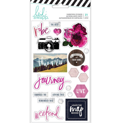 Heidi Swapp - Hawthorne Collection - Cardstock Stickers | eBay Australia