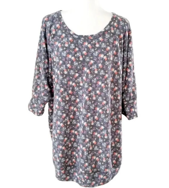 MODCLOTH FREELOADER SOFT FLORAL STRETCH TOP SZ XL | eBay