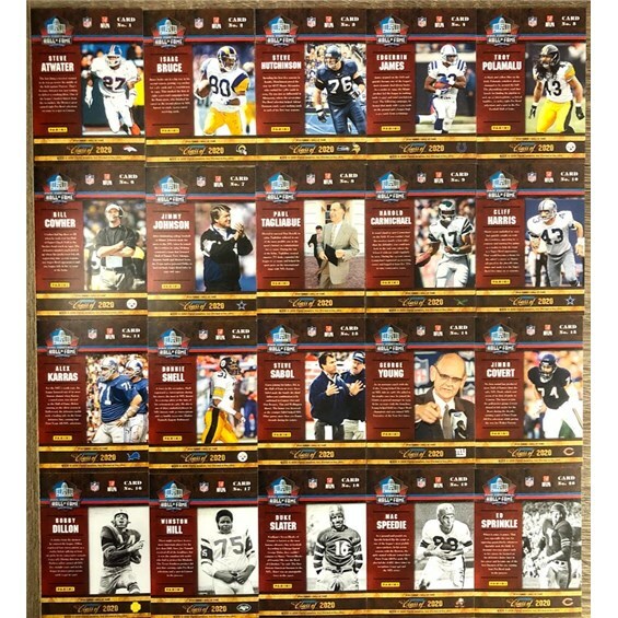 Panini Class of 2020 Ed Sprinkle Hall of Fame card - Unsigned Bears | eBay