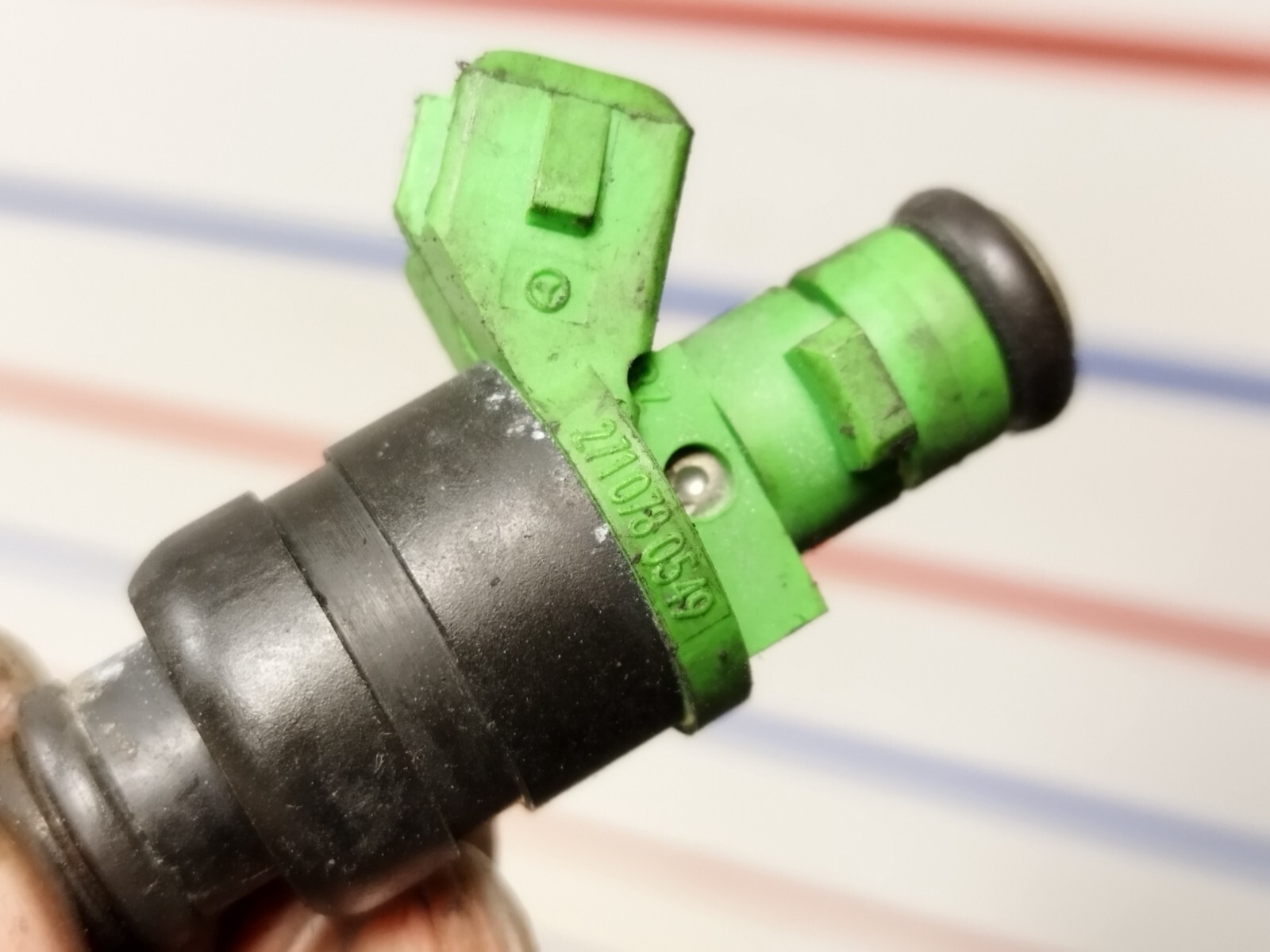 3x Mercedes Petrol Fuel Injectors 2710780549 W203 C180 C200 W209 CLK200 ...