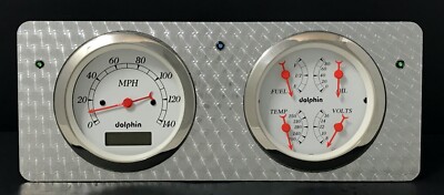 1940 1941 1942 1943 1944 1945 1946 1947 Ford Truck 2 Gauge Dash Engine ...