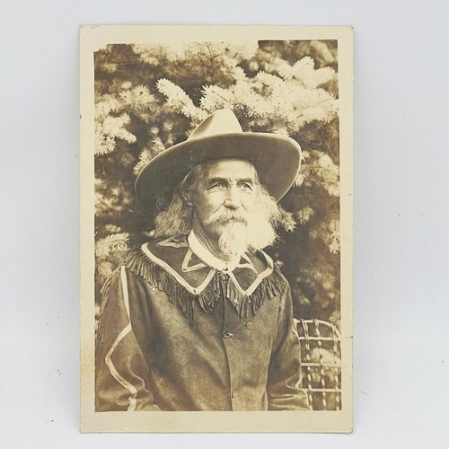 Col. Dick Rutledge VTG Photo Last Indian Scout of Kit Carson Buffalo ...