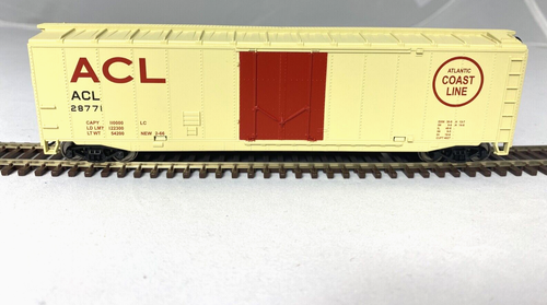 Walthers Trainline 1/87 HO Scale Atlantic Coast Line 50' Box Car #28771 ...