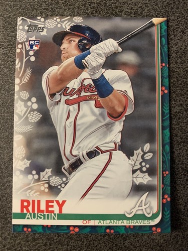 2019 Topps Holiday Austin Riley Rookie Atlanta Braves #HW76 | eBay