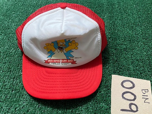 Homer Simpson Hat The Simpsons Snapback Cap Size S/M | eBay