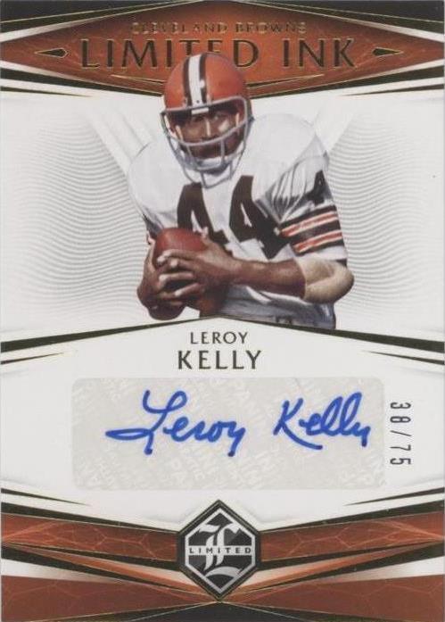 2020 Panini Limited - Limited Ink Leroy Kelly #LI-LK /75 (AU) for sale ...