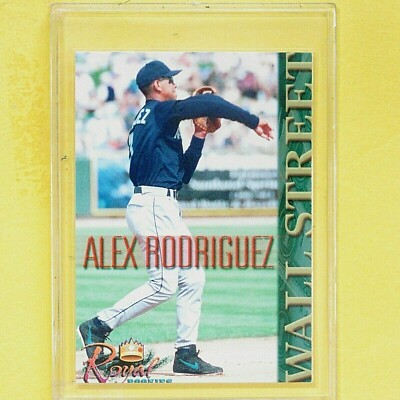 ALEX RODRIGUEZ 2000 ROYAL ROOKIES WALL STREET #5 Seattle Mariners | eBay