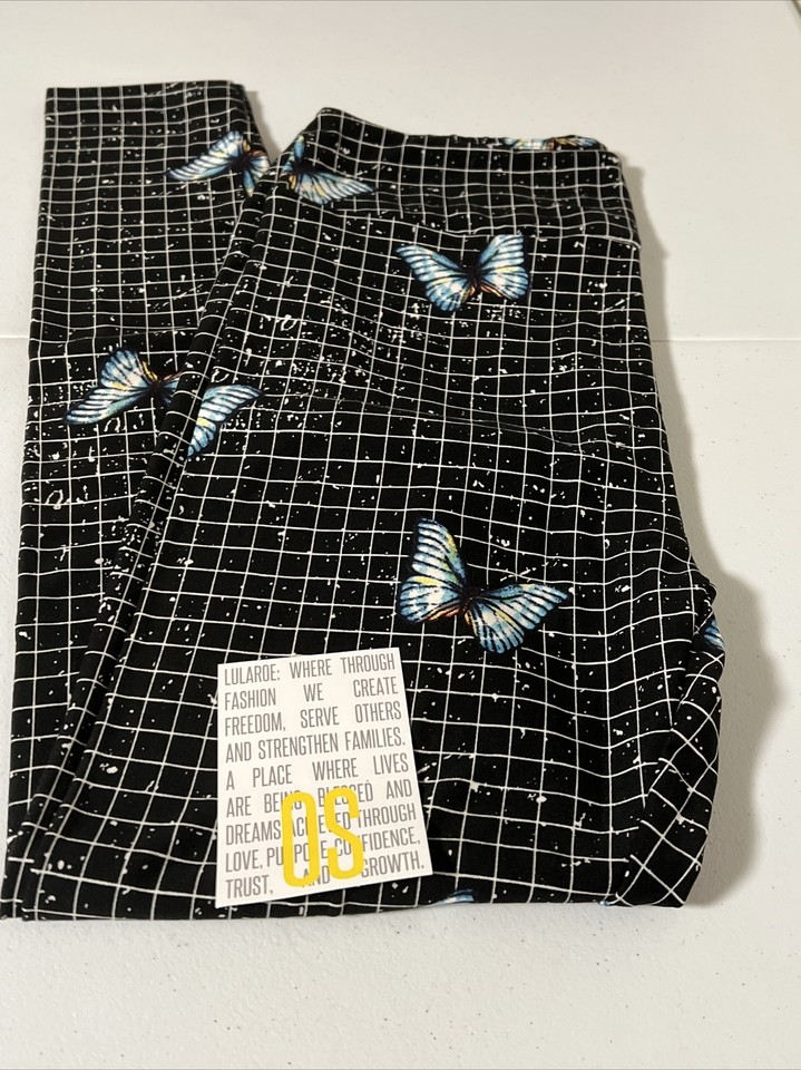 OS LuLaRoe One Size Leggings Multicolor Butterflies Unicorn NWOT New | eBay