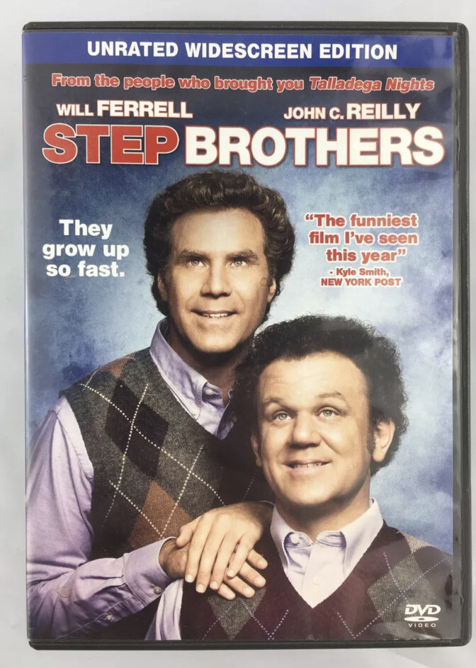 Step Brothers: 2008 DVD, Unrated Widescreen Will Ferrell John Reilly ...