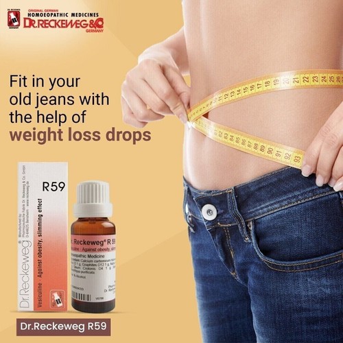 Dr Reckeweg R59 contre l'obésité effet minceur 22 ml x5 perte de poids ...