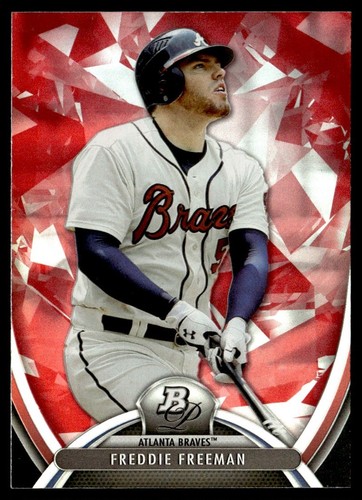 2013 Bowman Platinum Ruby Freddie Freeman Atlanta Braves #53 | eBay