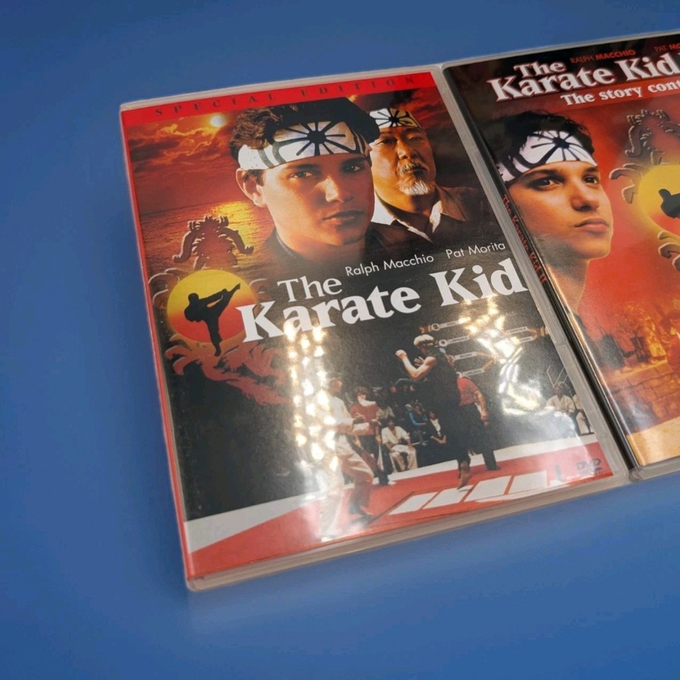 The Karate Kid Collection 4-DVD Set Parts I–III & Next Karate Kid Ralph ...