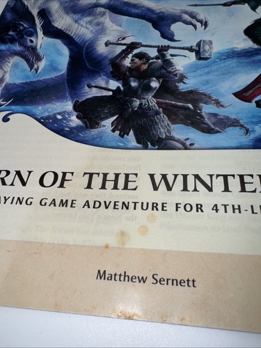 CAIRN OF THE WINTER KING Dungeons & Dragons (AD&D) Adventure Module ...