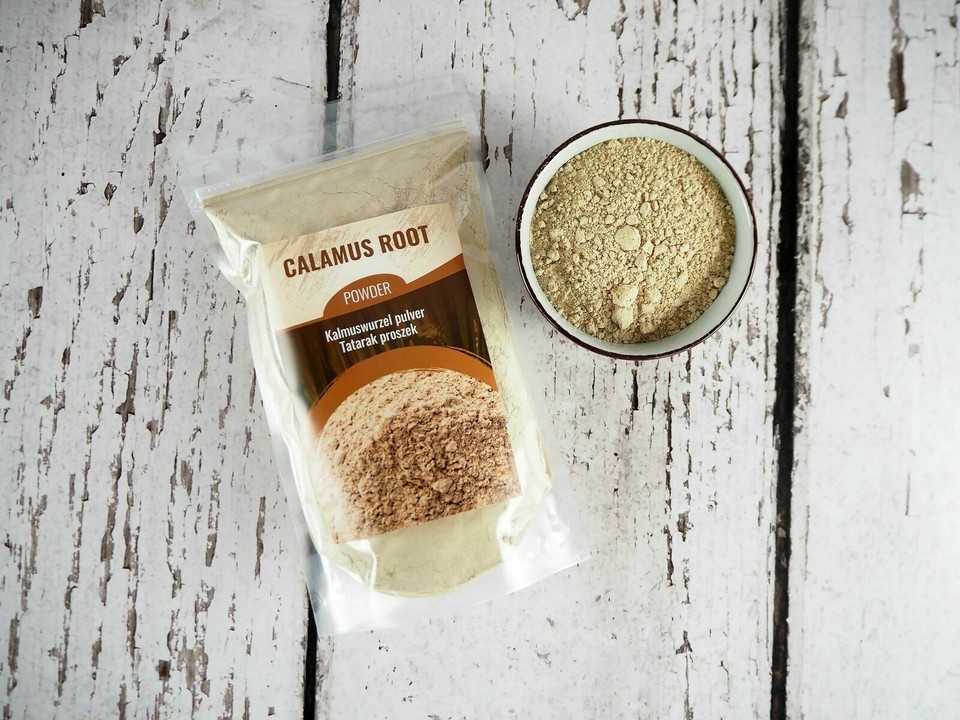 Calamus root powder, ground calamus root, calamus tea, calamus powder ...