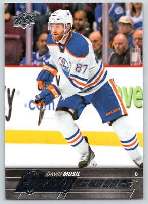 DAVID MUSIL RC YOUNG GUNS 2015-16 UPPER DECK 15-16 NO 485 34950 | eBay