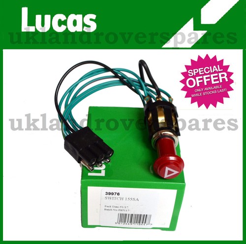 TRIUMPH SPITFIRE STAG TR6 39976 155SA HAZARD WARNING LIGHT SWITCH GENUINE LUCAS | eBay